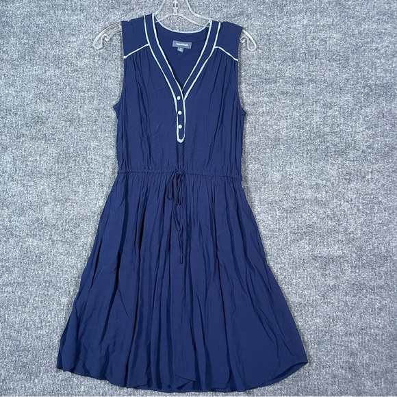 Modcloth | Dresses | Modcloth Womens Medium Blue Retro Pockets Button ...
